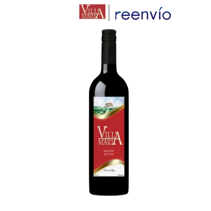 Villa Maria Semi-Sweet Spanish Red Wine 750ml | Lazada PH