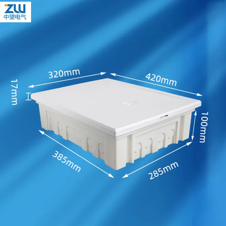 Multimedia junction box information box all-plastic weak electric box ...