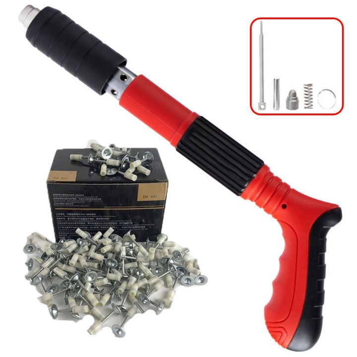 Rivet Gun Tufting Gun Manual Steel Nails Gun Concrete Rivet Tool Steel ... Rivet Gun Tufting Gun Manual Steel Nails Gun Concrete Rivet Tool Steel ...