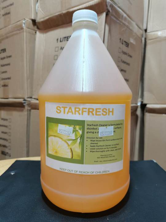 STARFRESH CLEANER Disinfectant, Gallon | Lazada PH