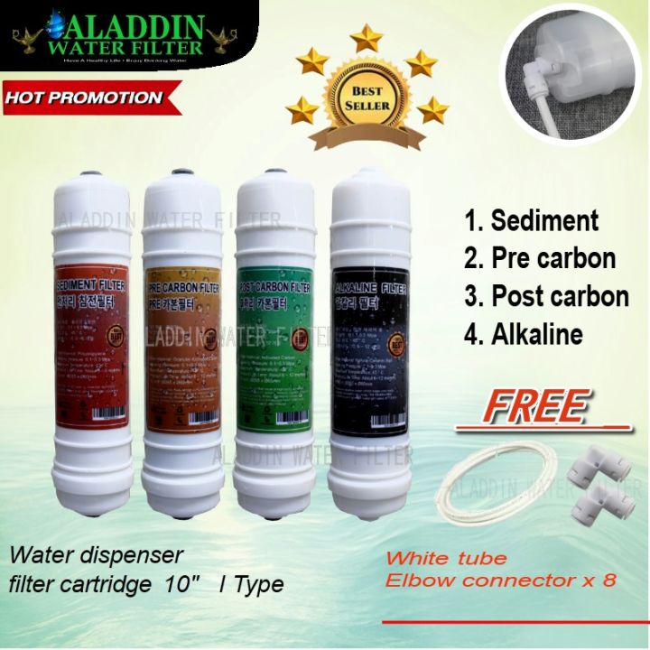 Korea Tech Alkaline Water Filter Halal /Sediment/Pre-Carbon/Post Carbon ...