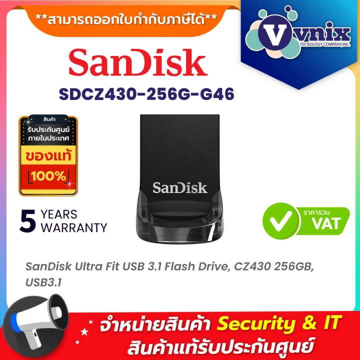 Sandisk SDCZ430-256G-G46 256GB Flash Drive SANDISK Ultra Shift By Vnix ...