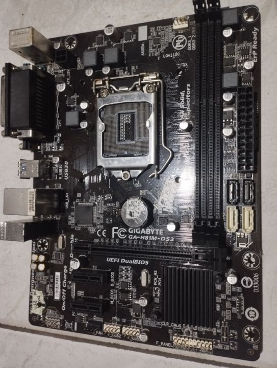 Mobo Gigabyte GA-H81m DS2 Motherboard | Lazada Indonesia
