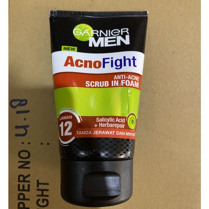 Garnier men acno fight merah 100 ml | Lazada Indonesia