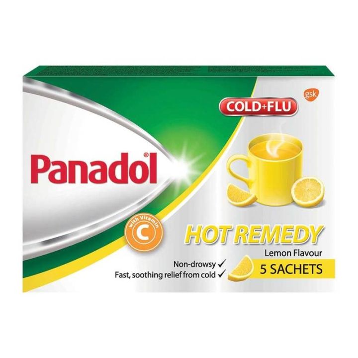 Panadol Cold & Flu Hot Remedy 5 Sachets | Lazada Singapore