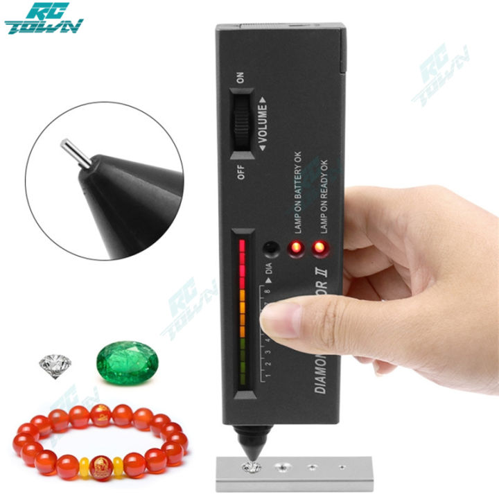 100%authentic!!Portable Diamond Tester Pen Thermal Conductivity Meter ...