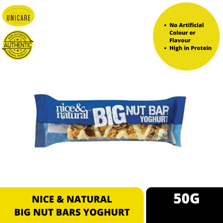 NICE & NATURAL BIG NUT BAR YOGHURT 50G | Lazada