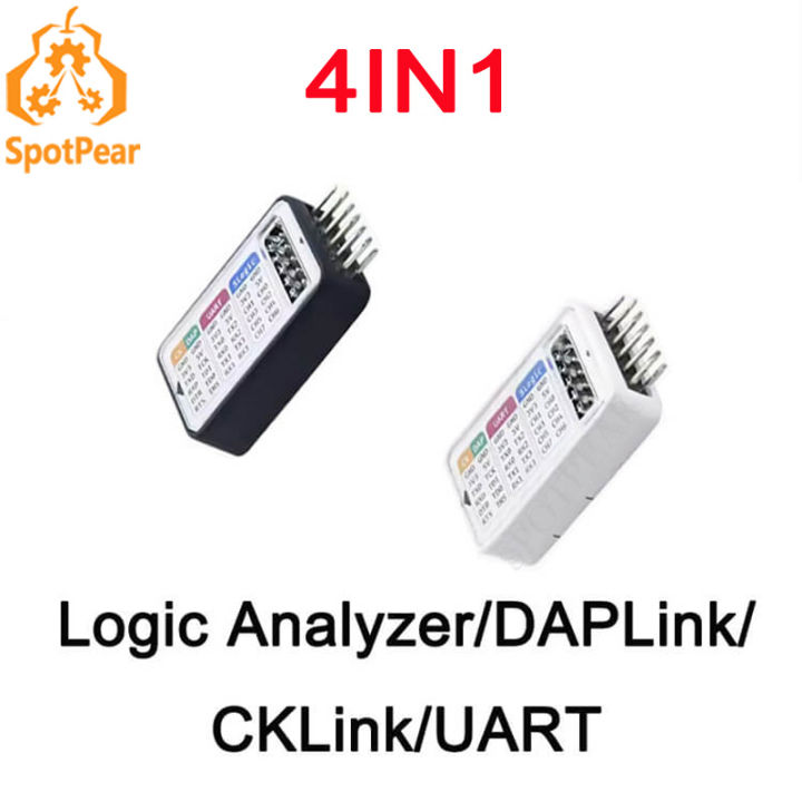 【The-Best】 Sipeed SLogic 4IN1 USB Logic Analyzer 80M / DAPLink / CKLink ...