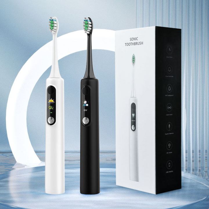 Intelligent Magnetic Suspension Ultrasonic Electric Toothbrush ...