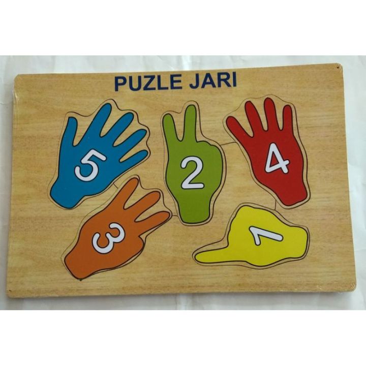 Puzzle Jari Angka 1-5 | Lazada Indonesia
