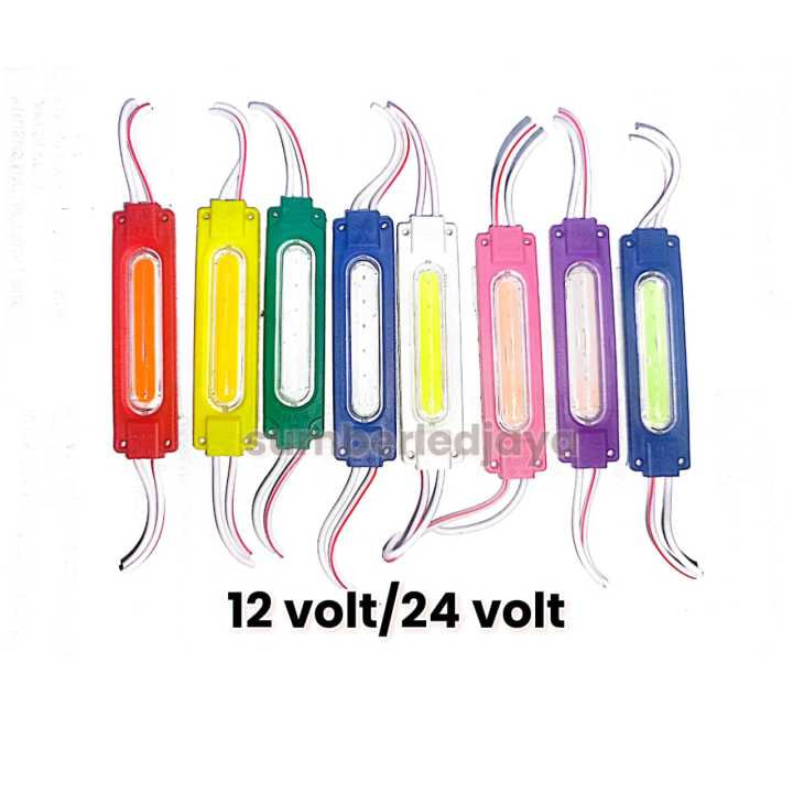 Lampu LED COB plasma doff 6 mata 12 volt 24 volt lampu kolong motor ...
