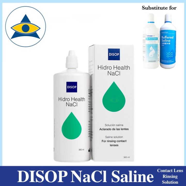 (Twin Pack) DISOP Hidro Health NaCl Saline Solution (360mlx2) | Lazada ...