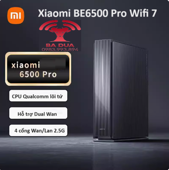 Bộ Phát Wifi Mesh Wifi 7 Xiaomi 6500 Pro BE6500 | Lazada.vn