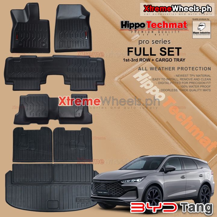 BYD Tang 2025-2026 Thick Original Hippo Techmat Pro Series Deep Dish ...