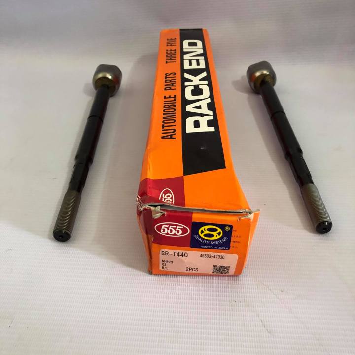 ORIGINAL/GENUINE 555 RACK END FOR TOYOTA VIOS/YARIS 2012-2022 PAIR (SR ...