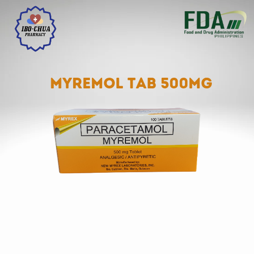 Paracetamol TABLET 500mg- 100TABS/ 30 TABS | Lazada PH