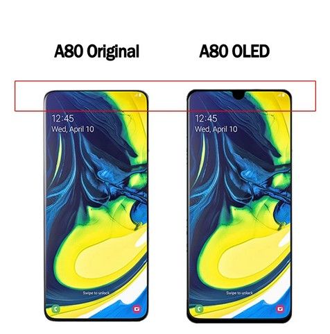 ORIGINAL/Oled lcd Display For Samsung galaxy A80 A805 lcd Display Touch ...