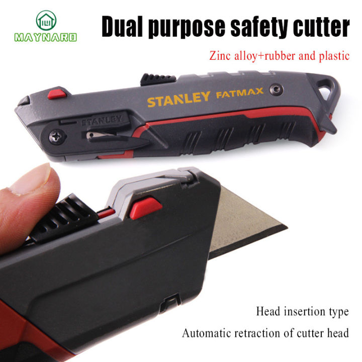 Retractable Cutter Utility- Easy Self Loading Zinc-Alloy Heavy Duty ...