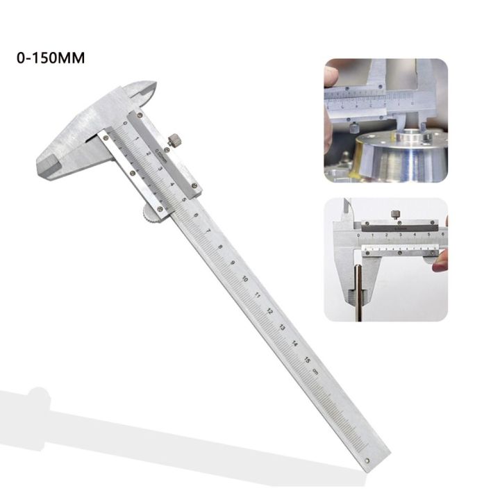 HOME HAM Metric Vernier Calipers Accuracy 0.02mm High Precision Caliper ...
