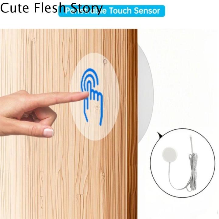 CUTE Wooden Panel LED Kitchen Cabinet Light 5A 60W Capacitive Touch ...