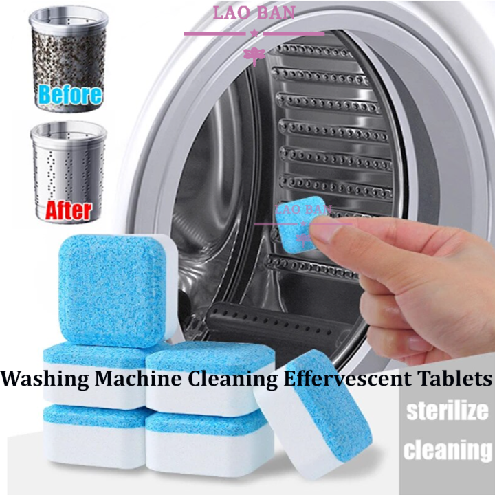 1pc Laundry Supplies Washing Machine Cleaner Disintegrate Dirt Tablet ...