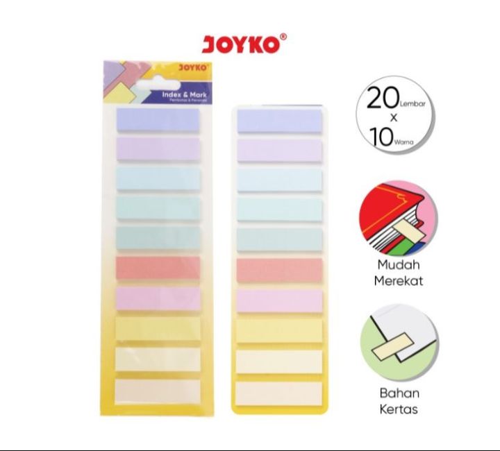Index & Memo / Index & Mark Pembatas Penanda Joyko Kertas IM-65 IM 65 ...