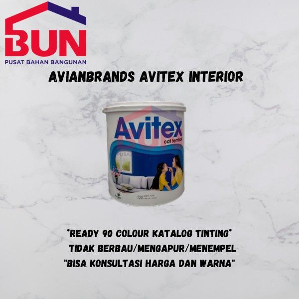 AVIAN BRANDS AVITEX INTERIOR 25KG (1 PAIL) 21-40 | Lazada Indonesia