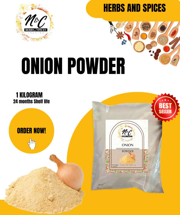 Onion Powder 50g 100g 250g 500g 1kg Herbs and Spices | Lazada PH