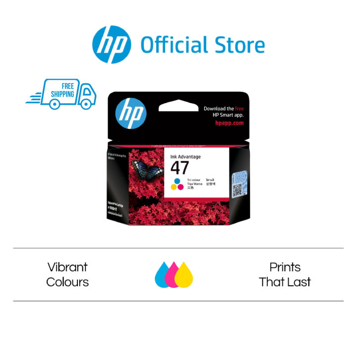 HP 47 Tri-color Original Cartridge / Compatible to HP DeskJet Ink ...