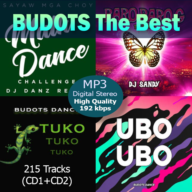 BUDOTS THE BEST 215Tracks 192kbps Mp3 music CD | Lazada PH
