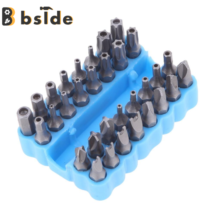 [Bside Tool Store] Security Tamper Proof Bit Set 33pc Torq Torx Hex ...