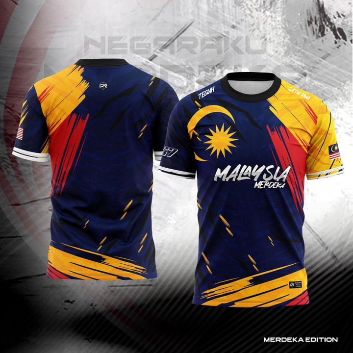 2025 hari kemerdekaan 68 tahun sublimasi baju jersi kemeja t baju ...