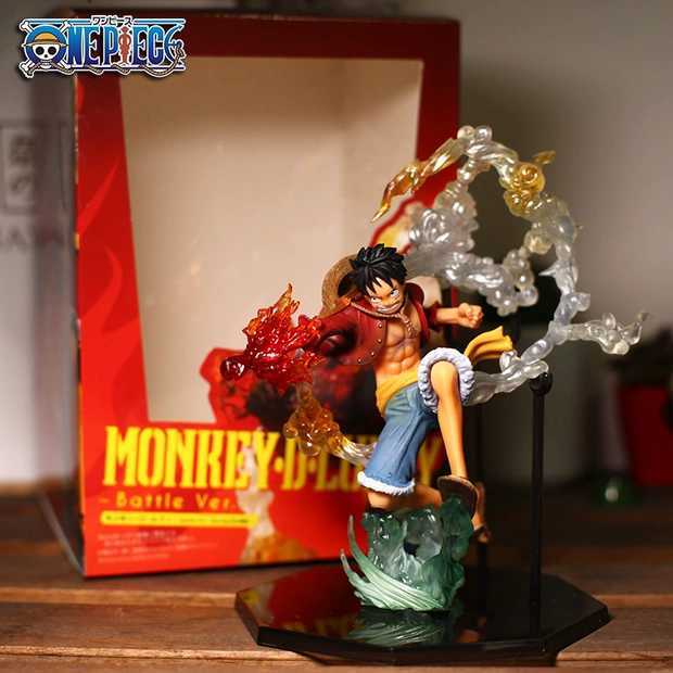 Mô hình Monkey D Luffy gear 2 mây cao cấp mô hình One Piece figure ...