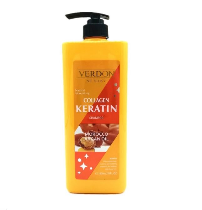 VERDON COLLAGEN KERATIN SHAMPOO MOROCCO ARGAN OIL 1000ML | Lazada PH
