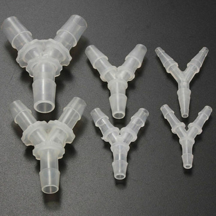 Plastic Y Shaped Connectors Tube Hose Pipe Fit Coupler Joiner Water Splitter 1X | Lazada.co.th