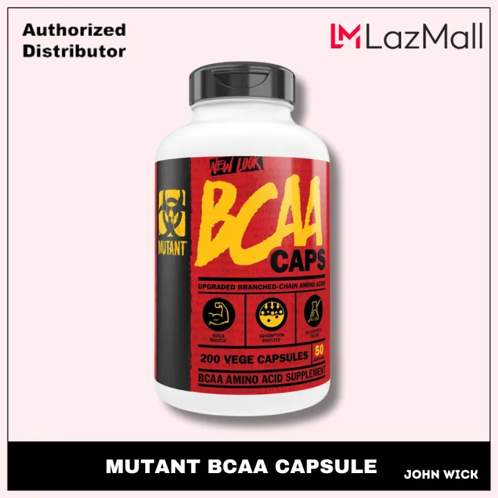 Mutant BCAA Supplement BCAA Capsule With Micronized Amino Energy ...