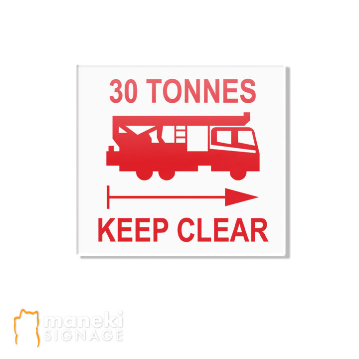 Fire Engine Access signage (2023 design) | Lazada Singapore