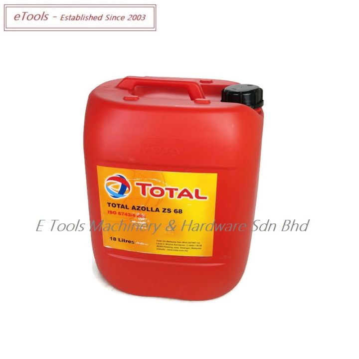 ORIGINAL TOTAL HYDRAULIC 68 LUBRICATION OIL - HM CLASS AZOLLA | Lazada