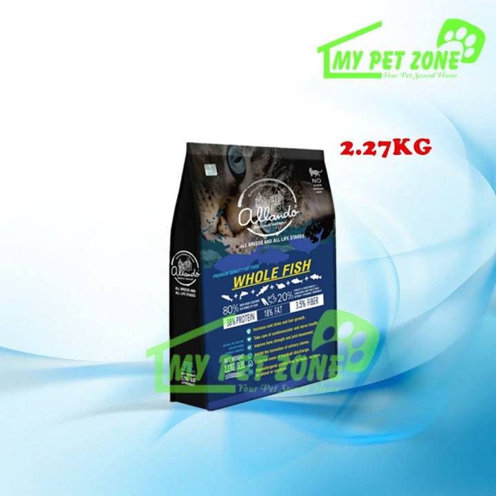 Allando Natural Holistic Whole Fish (Cat Food) 2.27KG | Lazada