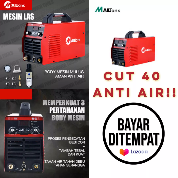 Mesin Las plasma cutting cut 40 Mesin potong plat besi angin Mailtank ...