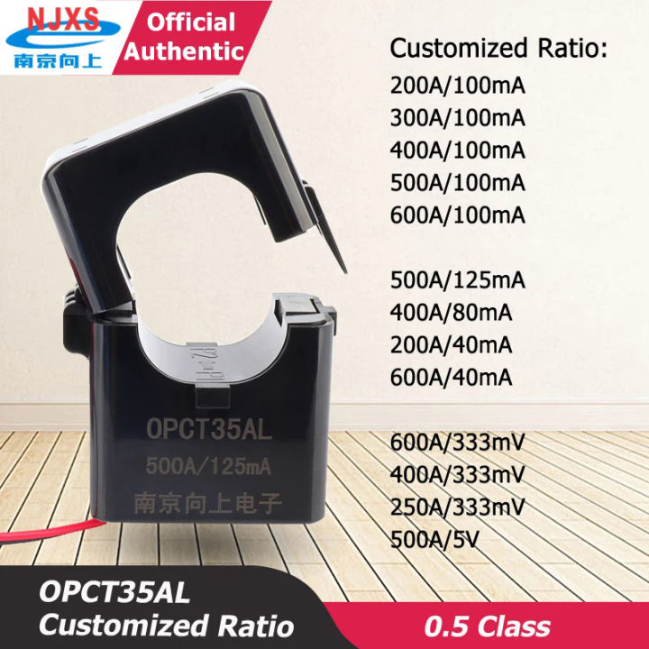 Split Core Sensor Clamp CT Transformer OPCT35AL 1000 - 6000 1 split ...