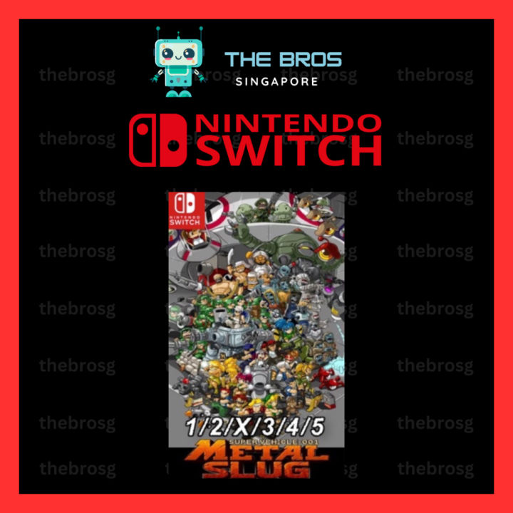 ⭐Nintendo Switch Digital Game | Metal Slug Collection 1/2/X/3/4/5⭐ ...