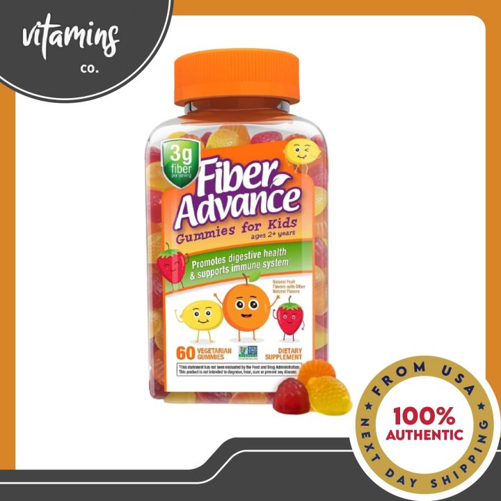 Fiber Advance Inulin Gummies for Kids (60 count) | Lazada PH