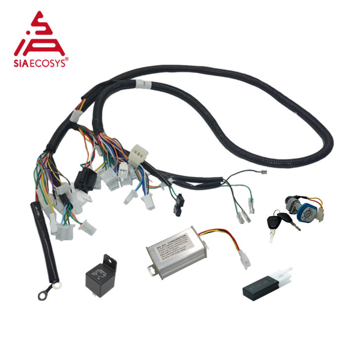 NDFJK Fardriver Vehicle Wiring Harness Plug and play for Fardriver Hall ...