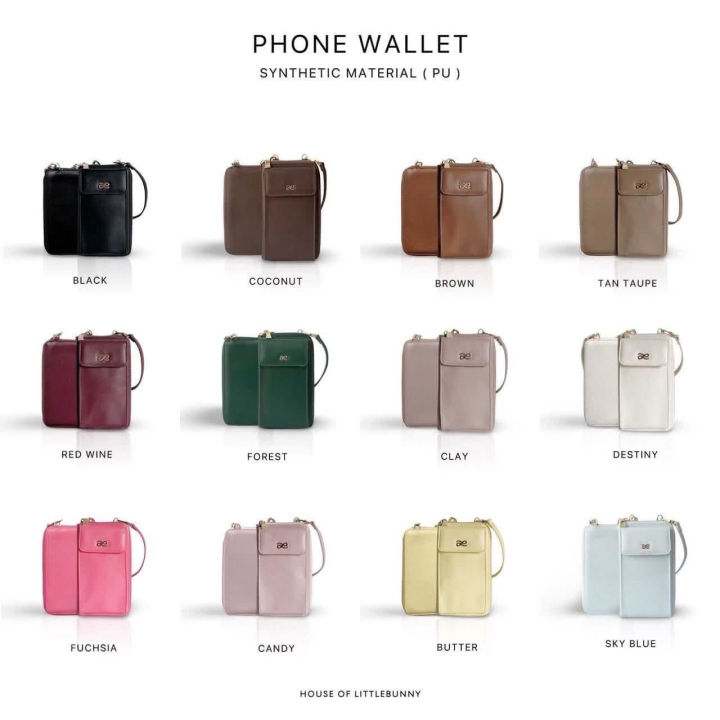 HOLB House of LittleBunny Phone Wallet Phone Wallet Bag PU from ...