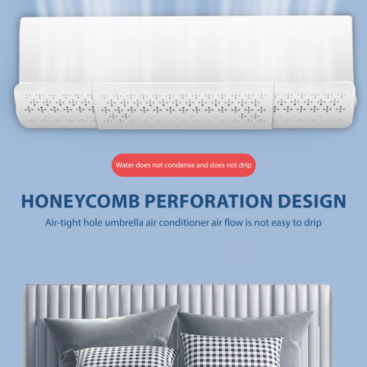 Universal Air Conditioner Wind Deflector - Wall-Mounted AC Vent Cover ...