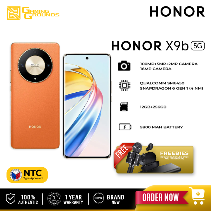 Honor X9B 12Gb+256Gb With Freebies | Lazada PH