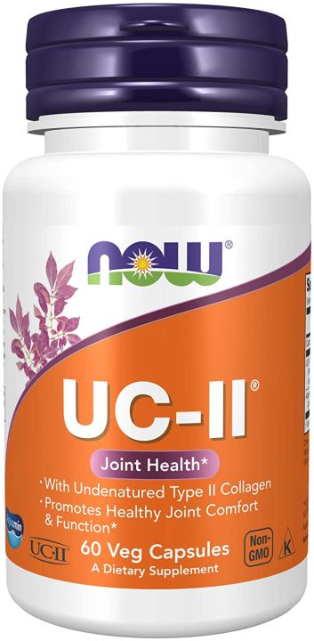 NOW Supplements, UC-II Type II Collagen with Undenatured Type II ...
