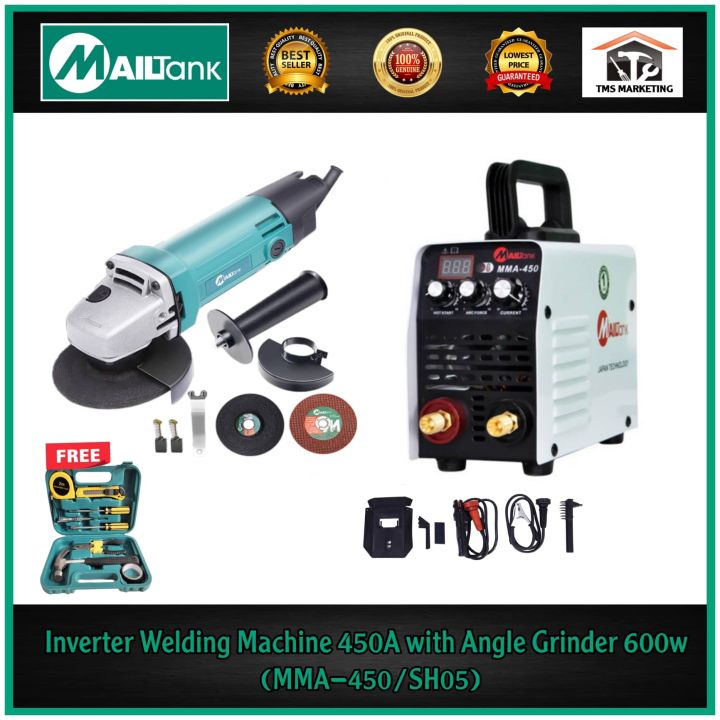 MAILTANK 450AMP Inverter Welding Machine MMA-450 with MAILTANK Angle ...