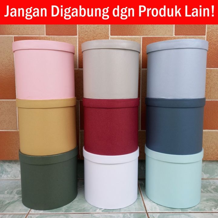 Box Bulat/Box Tabung/Bloom box Flower Box | Lazada Indonesia